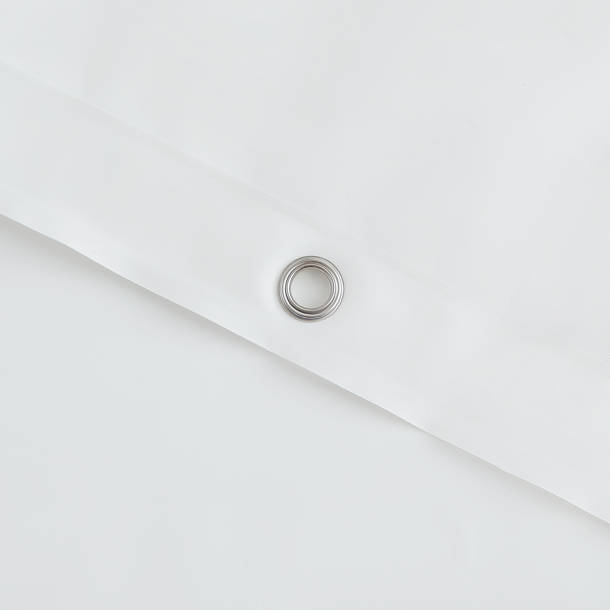 Ebern Designs Sarahjean Heavy Weight Solid Shower Curtain Liner With